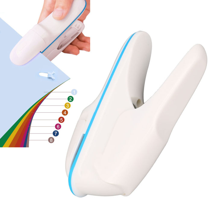 Stapleless Stapler Labor Saving Portable No Staple Binder for Home ...