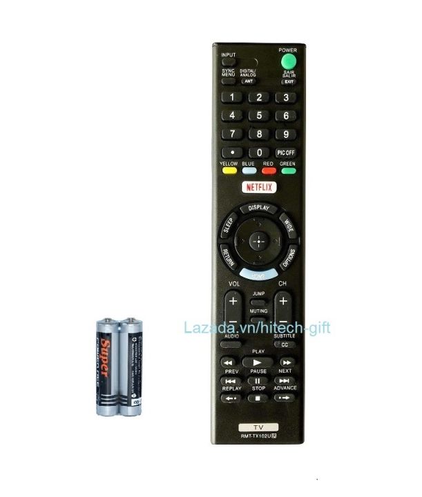 Remote Dùng Cho TV SONY Điều Khiển Tivi RMT- TX100D Internet Smart ...