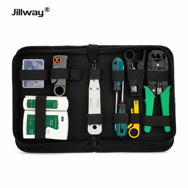 Jillway Network Cable Repair Maintenance Tool Kit Set RJ45RJ11 ...