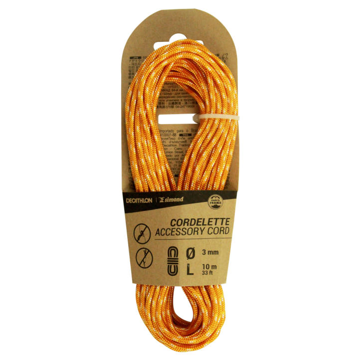Decathlon Simond Climbing and Mountaineering Cordelette 3 mm x 10 m ...