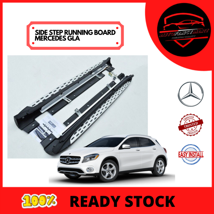 SIDE STEP RUNNING BOARD MERCEDES GLA X156 2013 2014 2015 2016 2017 2018 ...