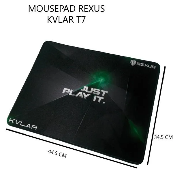 Rexus Mousepad Gaming Kvlar T7 Speed Edition L | Lazada Indonesia