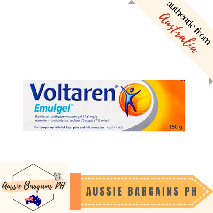 Voltaren Emulgel Topical Gel for Muscle Pain 150g | Lazada PH