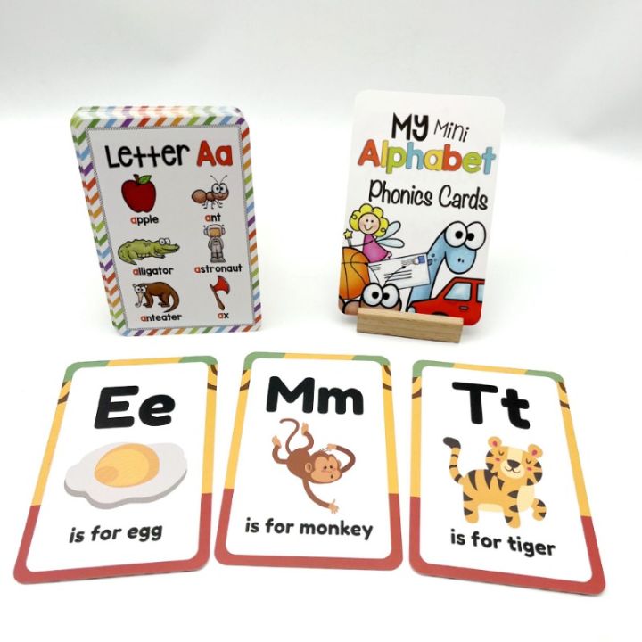 Children's puzzle card toy early education learning Alphabet phonics ...