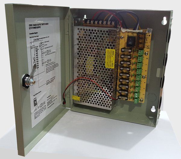 Power Supply 12V 20A + Box PSU 12V 20 Box PSU 20A CCTV | Lazada Indonesia