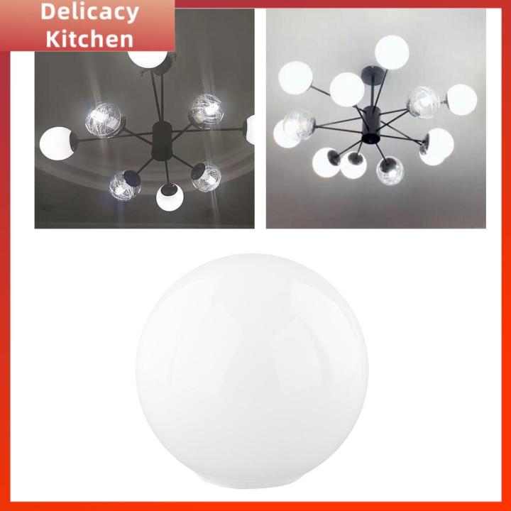 Delicacy Kitchen Glass Globe Lamp Shade Fixture Replacement Globes ...