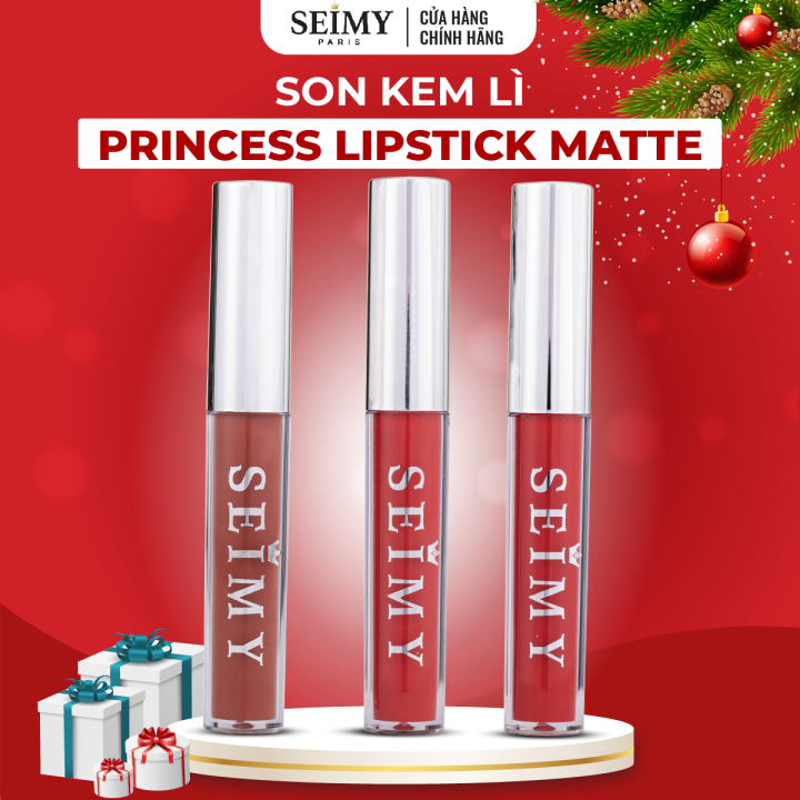 Son kem Seimy Princess Lipstick Matte 6.5ml | Lazada.vn