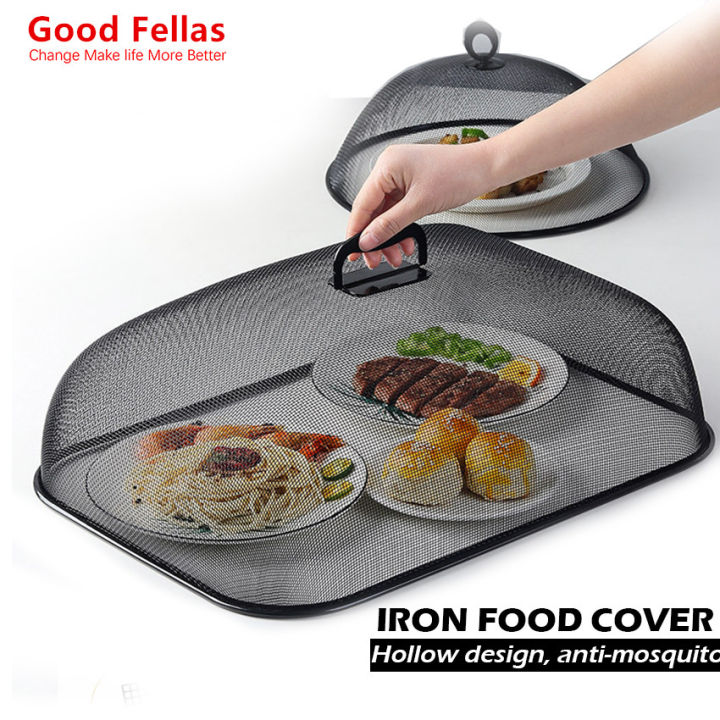 Plate Cover Dish Cover Mesh Cover Dining Table Round Style Anti Fly ...