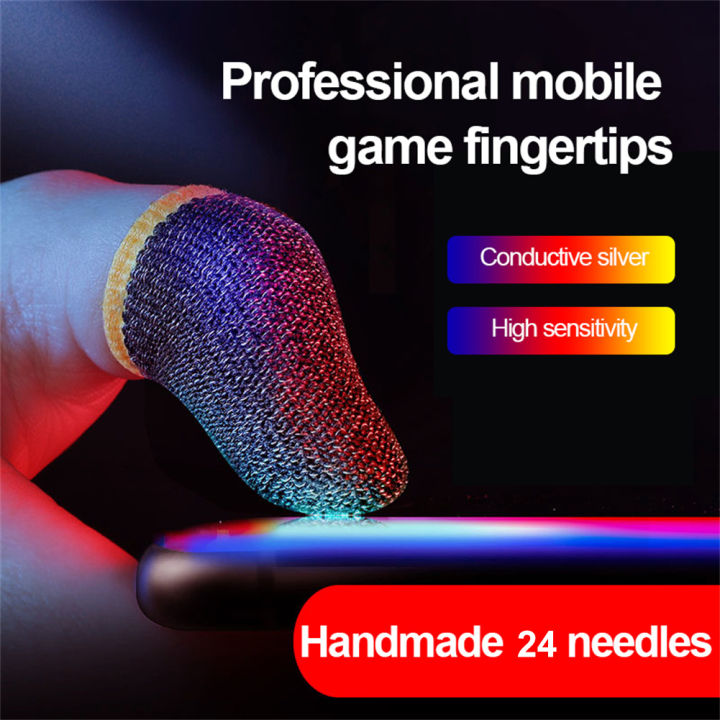 EFdikou 1 PCS Super Thin Gaming Finger Sleeve Breathable Fingertips For ...