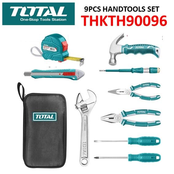 ORIGINAL TOTAL 9 Pcs Hand tools Set THKTHP90096 - Heavy Duty - | Lazada