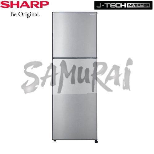 SHARP 2 DOOR J-TECH INVERTER FRIDGE SJ286MSS 280L | Lazada
