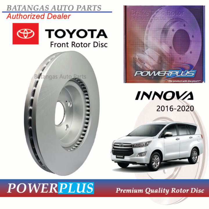 Rotor Disc Front Toyota Innova 2016-2020 PRD-47800 | Lazada PH