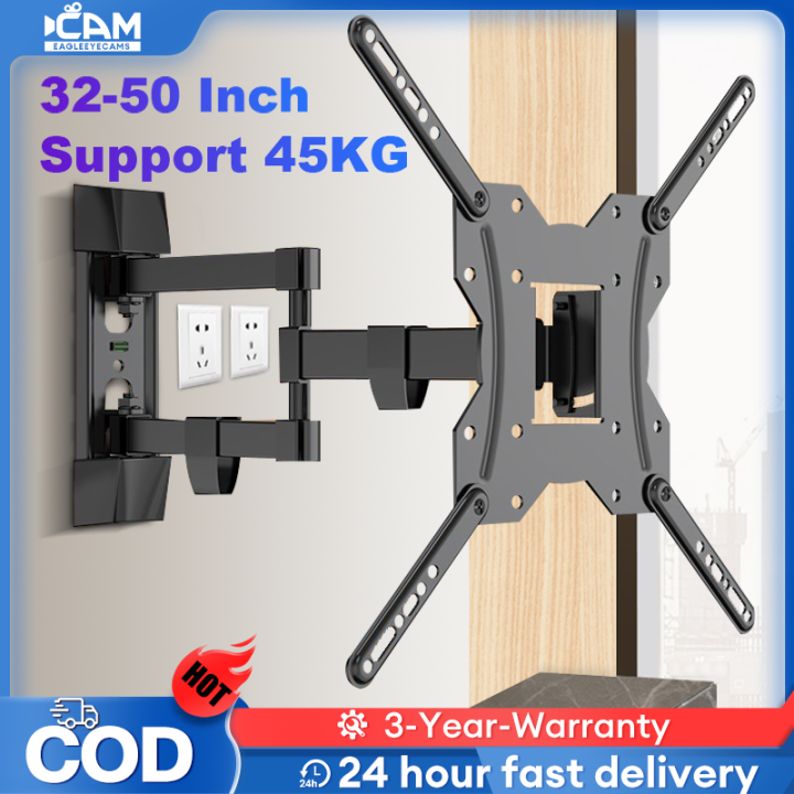 TV stand wall mounted full action TV stand 14"-63" flat/curved TVs ...