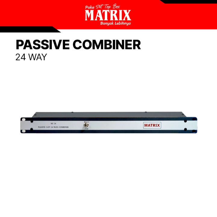 MATRIX PASSIVE COMBINER 24 WAY | Lazada Indonesia