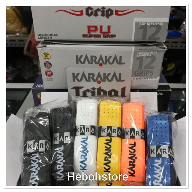 Grip pegangan Raket karet lipat tebal KARAKAL TRIBAL ORIGINAL 100% ...