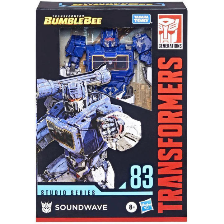 [ในสต็อก] Hasbro Transformers SS83 Soundwave Studio Series Voyager ...