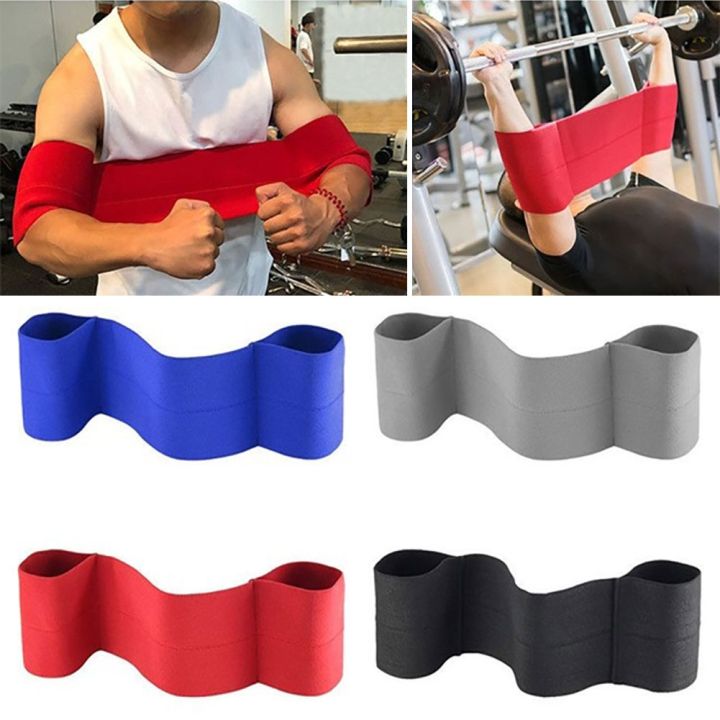 Bench Press Weightlifting Gym Fitness Workout Elbow Elastic Resistance ...