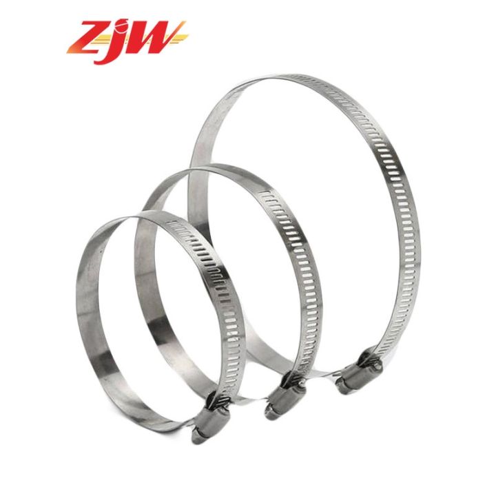 ZJW Ø100/Ø200/Ø300/Ø400mm Stainless Steel Telephone Pole Clamp CCTV ...