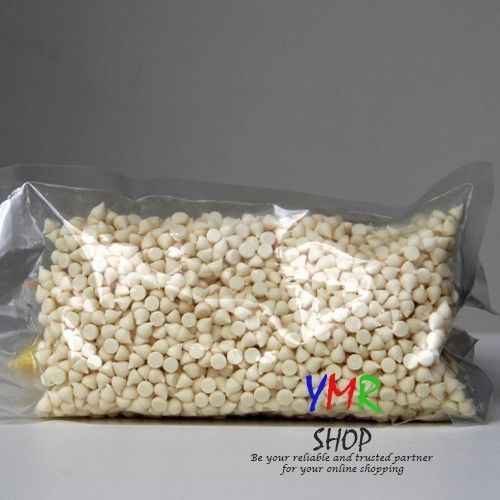 Coklat cokelat white chocolate chocochips chocochip chococip choco chips chip kiloan Tulip 1 kg ...