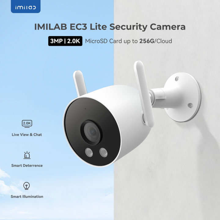 IMILAB EC3 Lite CCTV Camera Home Security IP Camera 3MP 2K HD WiFi ...