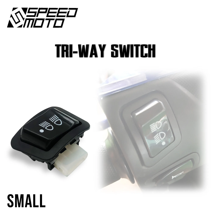 HONDA TRI SWITCH TRI-WAY SWITCH AND HI/LOW LIGHT SWITCH FOR BEAT, BEAT ...