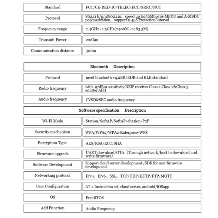 (KUAO) 1 PCS VGA32 VGA ESP32 PSRAM Module V1.4 Controller PS/2 Mouse Keyboard Graphics Library ...