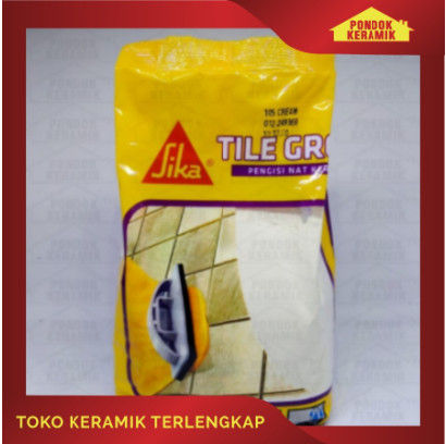 SEMEN WARNA PENGISI NAT SIKA TILE GROUT HITAM 1 KG | Lazada Indonesia