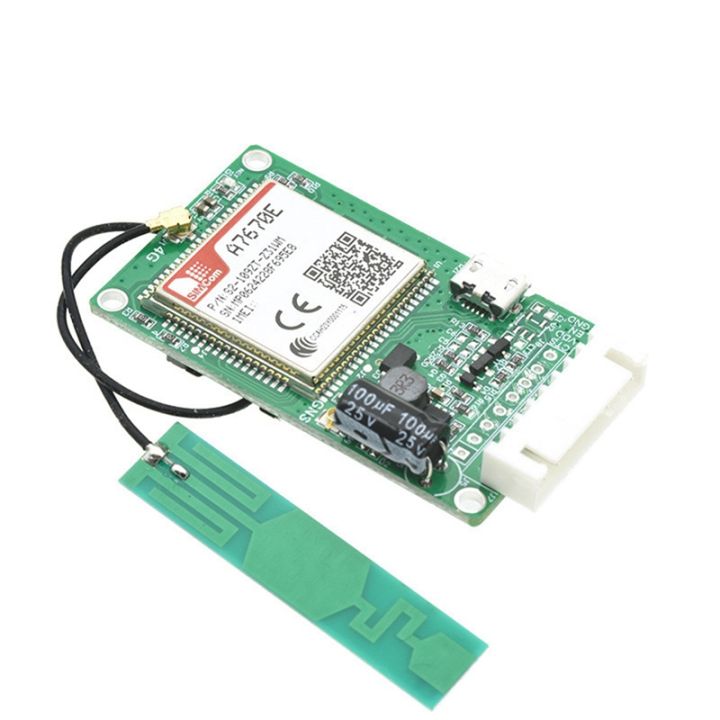 A7670E SIMCOM 4G LTE Cat1 Module 4G LTE Cat1 Module with SIM Card Slot TTL UART 2G LTE-FDD B1/B3 ...