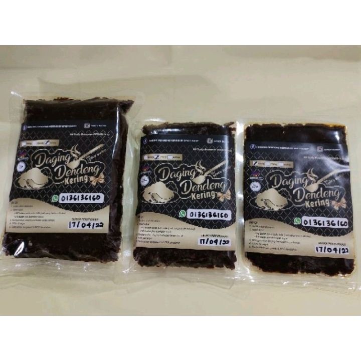 Daging Dendeng Kering 100 Cili Segar 500g | Lazada