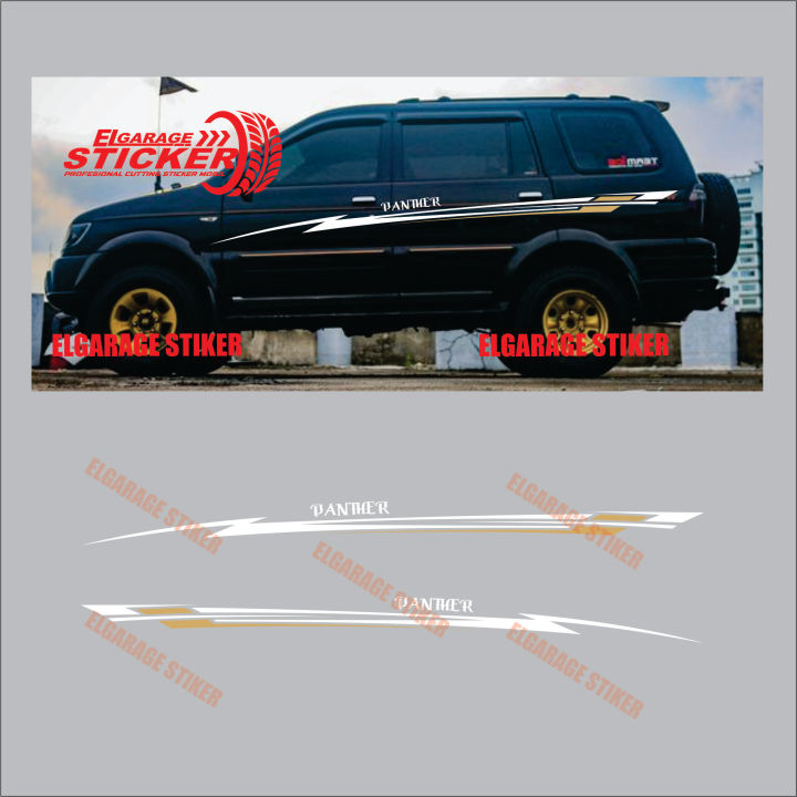 Stiker mobil isuzu panther cutting stiker list strip body panther ... Stiker mobil isuzu panther cutting stiker list strip body panther ...