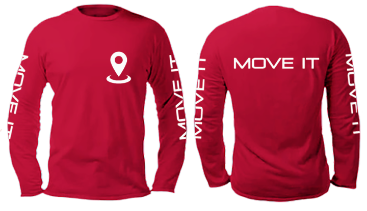 Move It Rider Delivery na pang Drifit Long Sleeve uniform shirt | Lazada PH