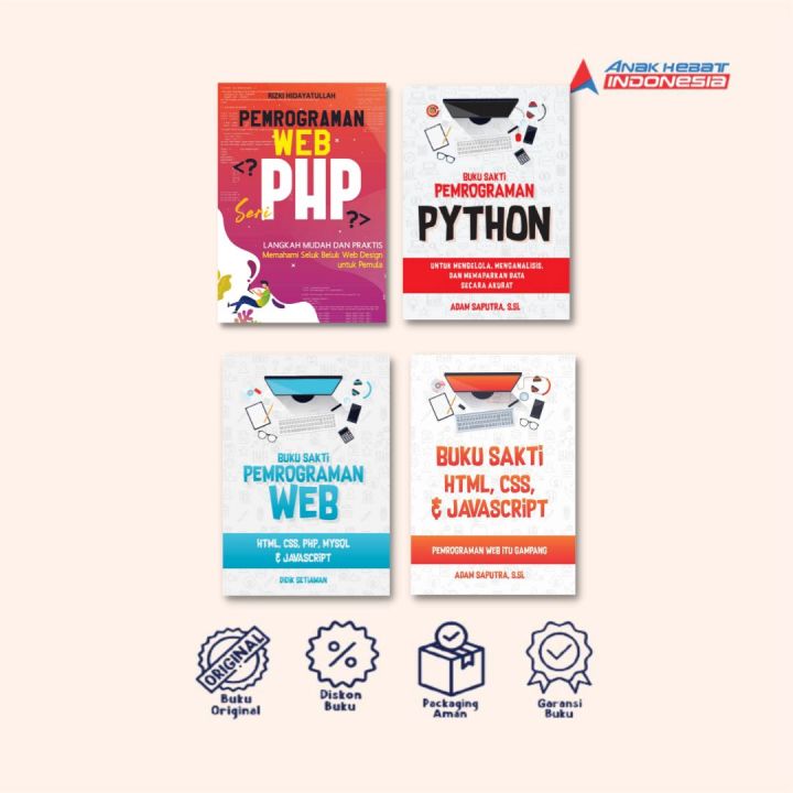 Buku Seri Pemrograman : Web Seri Php/buku Sakti Html,css & Javasscript/buku Sakti Pemrograman ...