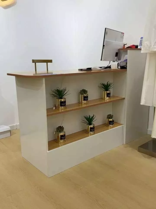 Bar Counter Convenience Store Small Simple Reception Front Desk ...