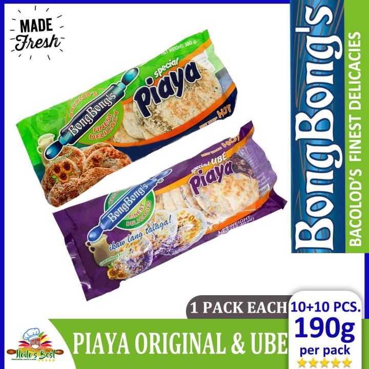 Iloilo's Best | Piaya Original & Ube Big Pack | Bongbong's Finest ...