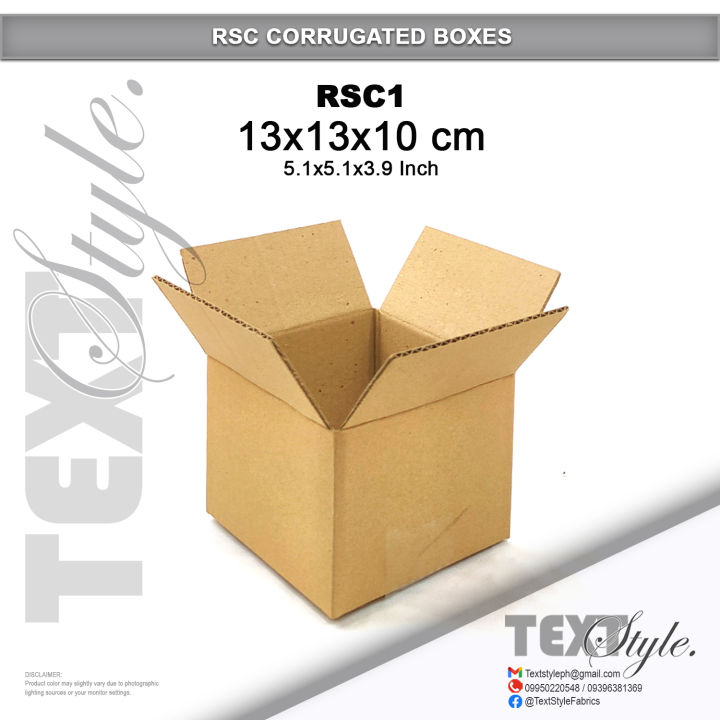 Textstyle Corrugated Box RSC Box RSC1 - Sold per piece | Lazada PH
