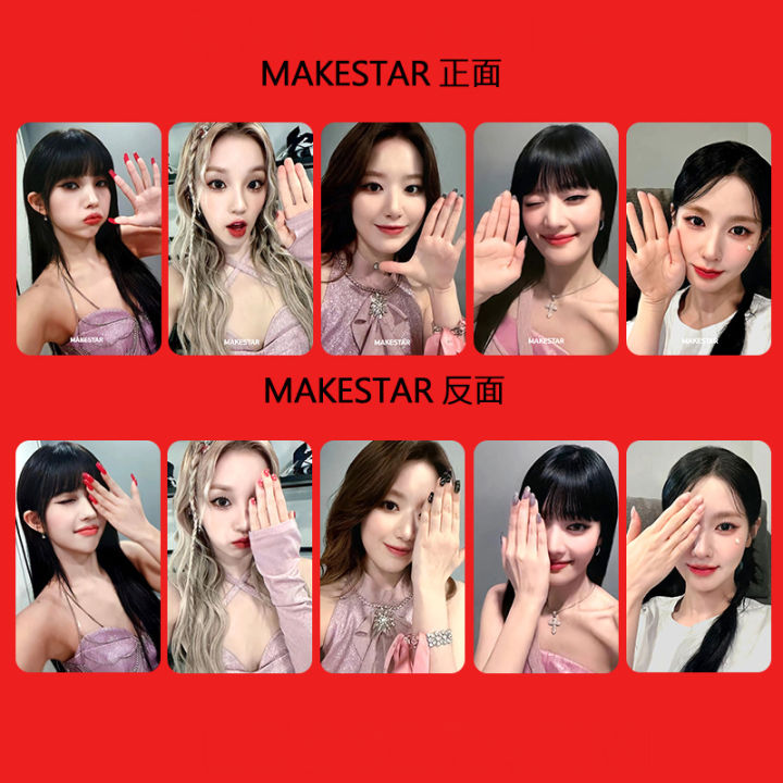 (G)I-Dle I Feel Poca Album MakeStar PhotoCards Gidle Fan Sign Event Yuqi Miyeon Shuhua Seyeon ...