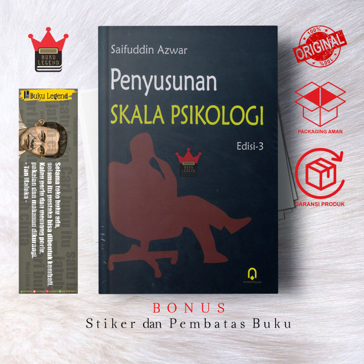 Buku Penyusunan Skala Psikologi - Saifuddin Azwar (Edisi 3) | Lazada ...