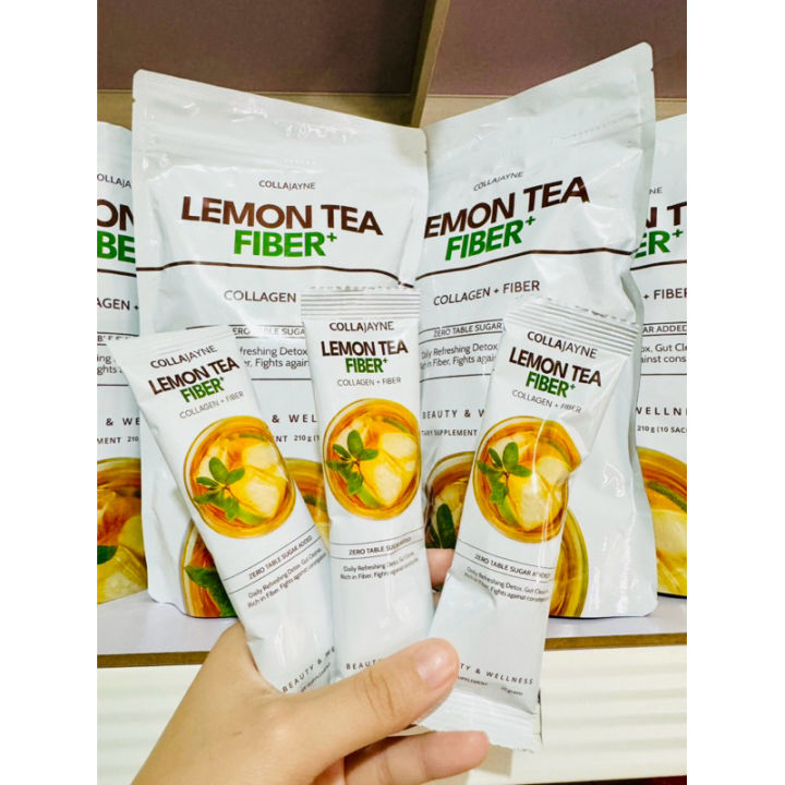 Collagen Lemon Tea Fiber CollaJayne | Lazada PH