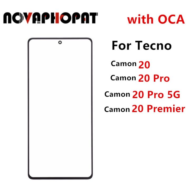 Front Glass Screen For Tecno Camon 20 Pro 5G Premier CK9n CK8n CK7n CK6 Touch Panel LCD Display ...
