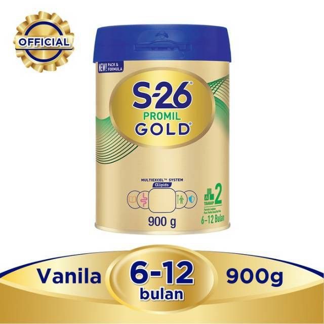 S26 Promil Gold Tahap 2 900gr - Susu Formula untuk anak usia 6-12 Bulan ...