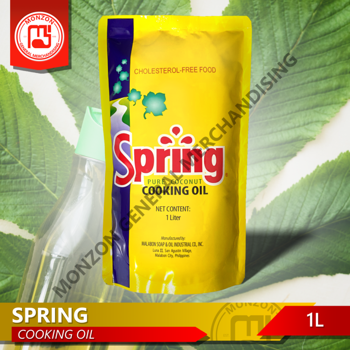 Spring Pure Coconut Cooking Oil 1L | Lazada PH