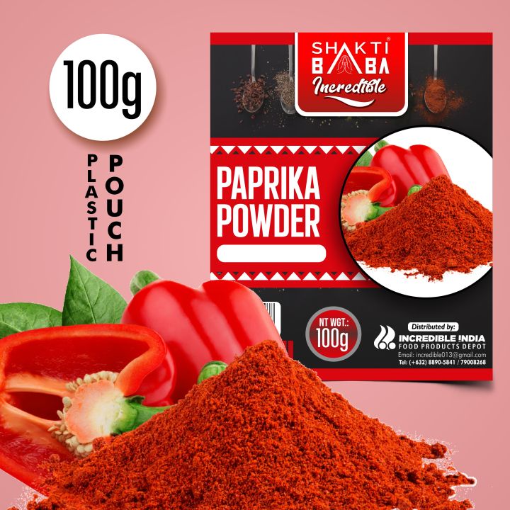 Shakti Baba Paprika Powder 100g | Lazada PH