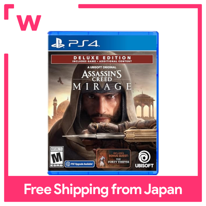 Assassin's Creed Mirage Deluxe Edition (Import: North America) - PS4 ...