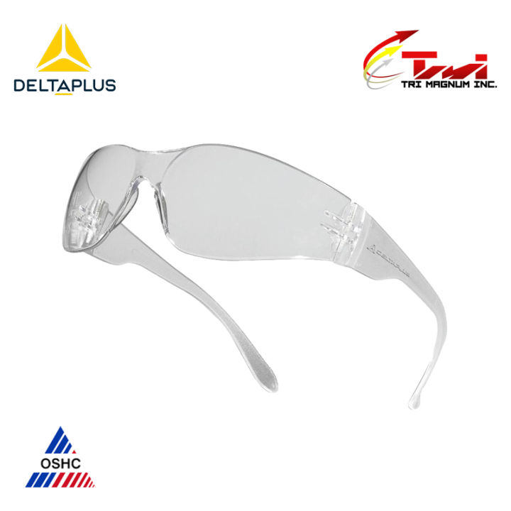 Delta Plus Brava2 Clear Safety Glasses Safety Spectacles Eye Protection ...