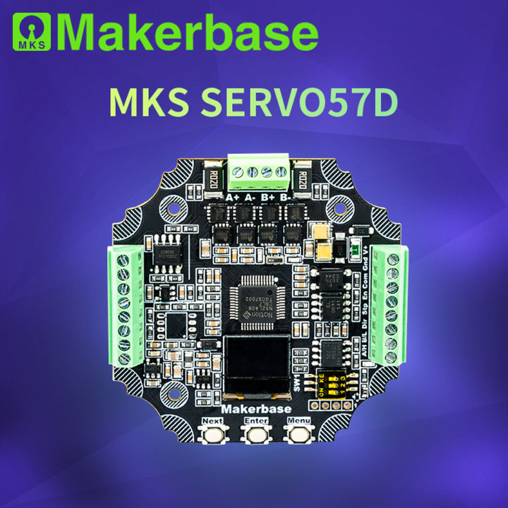 Makerbase MKS SERVO57D PCBA NEMA23 closed loop stepper motor Driver CNC ... Makerbase MKS SERVO57D PCBA NEMA23 closed loop stepper motor Driver CNC ...