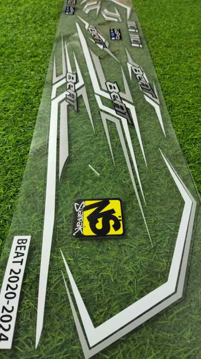 Striping Beat Deluxe Iis 2020 Sampai 2024 Bahan Sticker Bening | Lazada ...