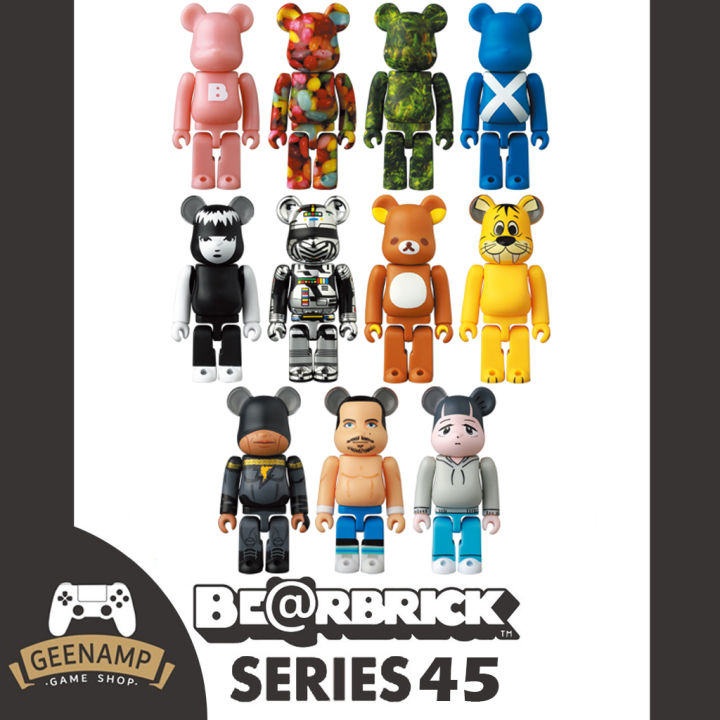 [ของแท้] Bearbrick series 45 size: 100% Blind Box [ Bearbrick by ...