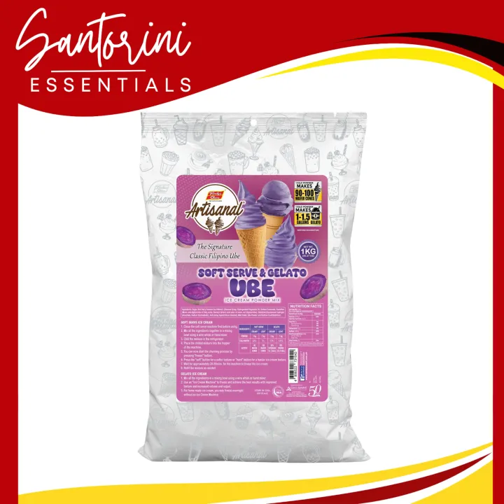Family's Choice Artisanal Ube Soft Serve and Gelato 1kg Ice Cream ...
