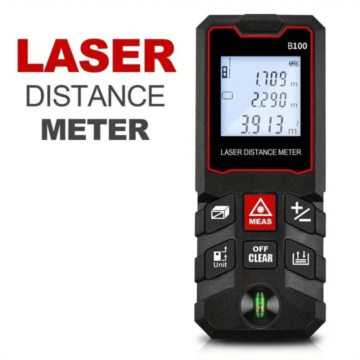 [SG] Laser Distance Meter 100M High Accuracy Rangefinder Trena Laser ...