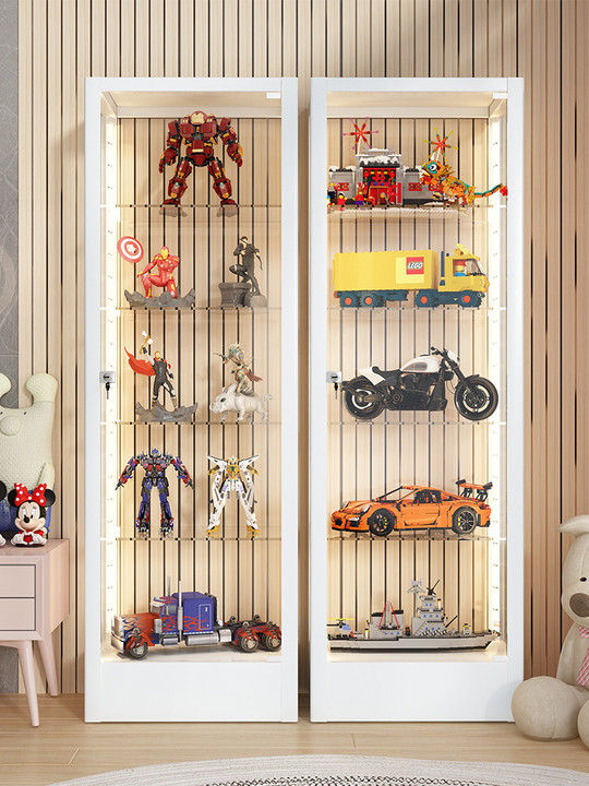 Hand-made display cabinets with lights, transparent glass cabinets ...